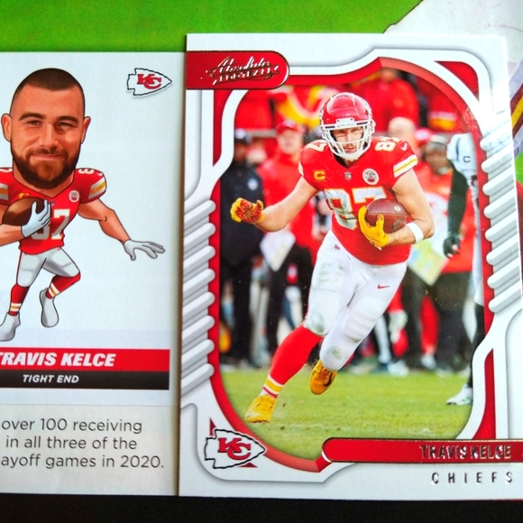 Other | Travis Kelce Nfl Kansas City Chiefs Card | Poshmark
